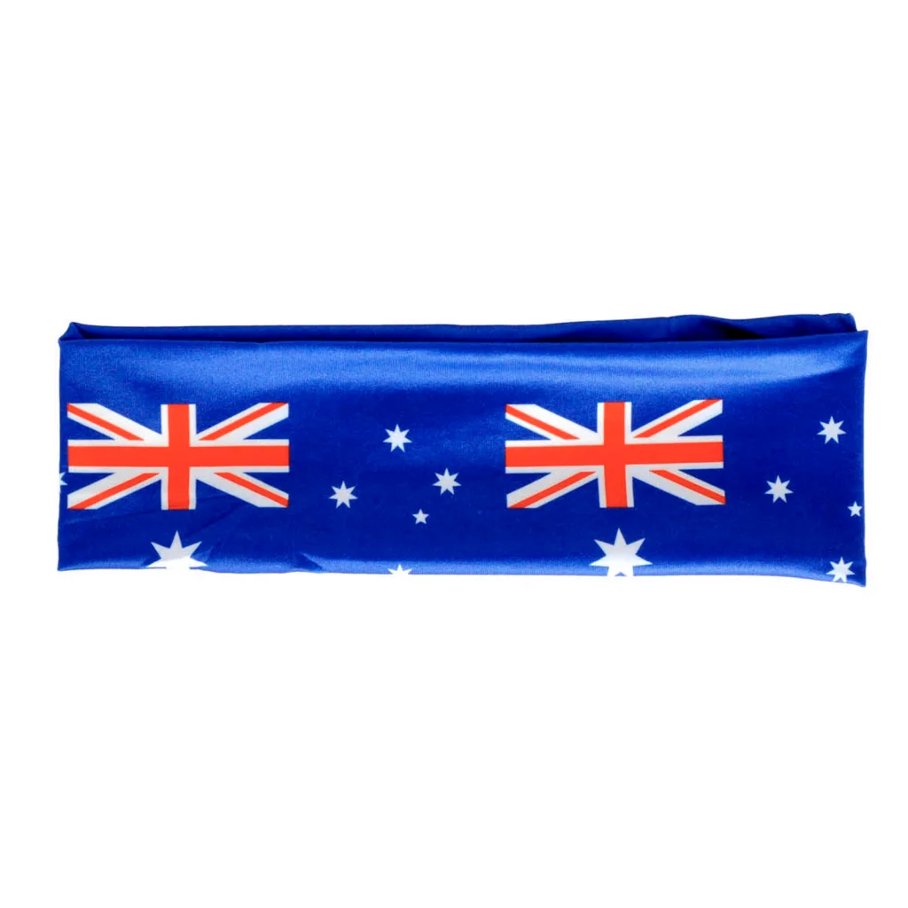 Australia Flag Headband Tennis Cricket Australia Day Aussie Costume in ...