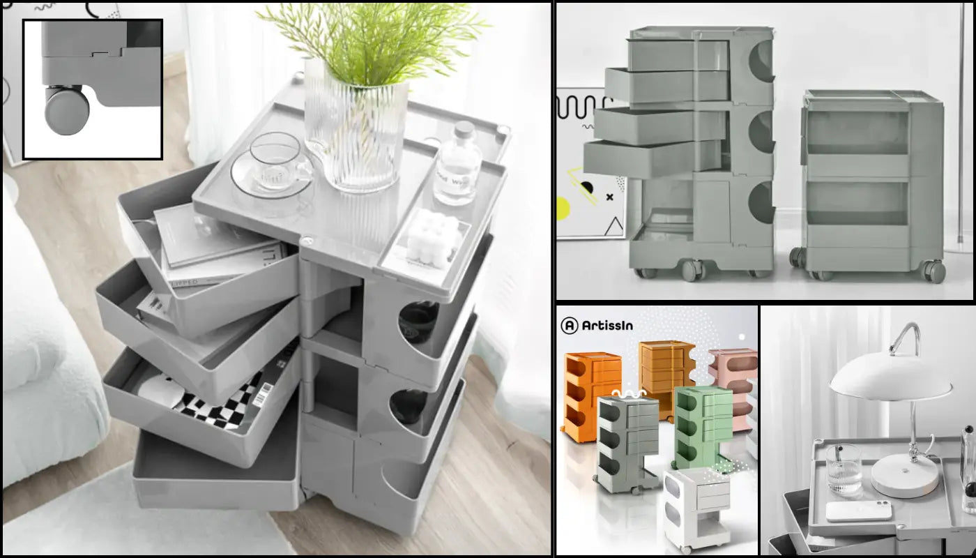 Why the Replica Boby Trolley Is the Smartest Storage Bedside Table Cart ...