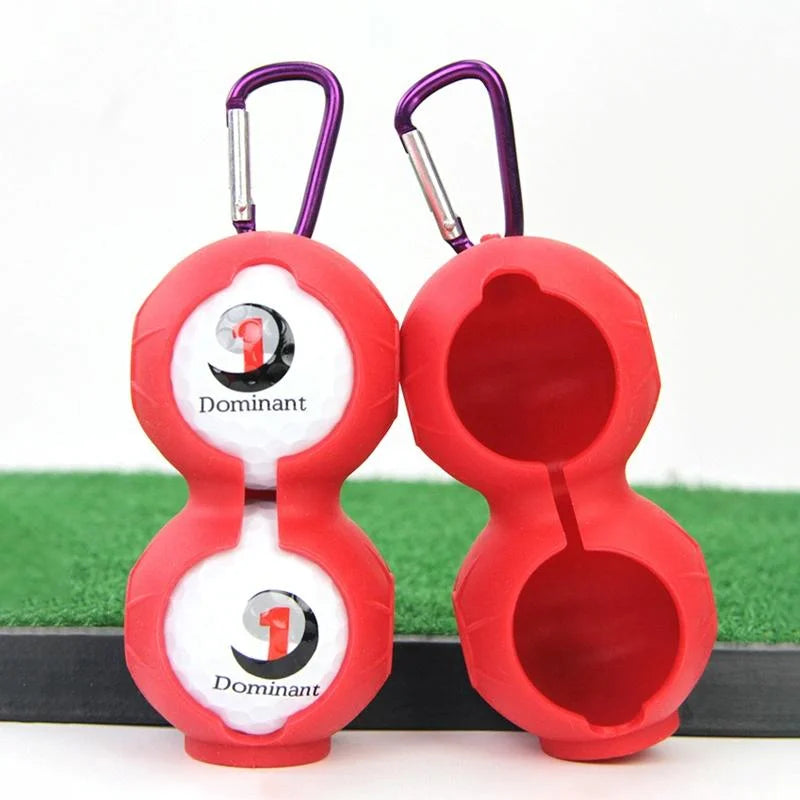 2-pack Golf Silicone Double-ball Protection Sleeves - Red – Home My Garden