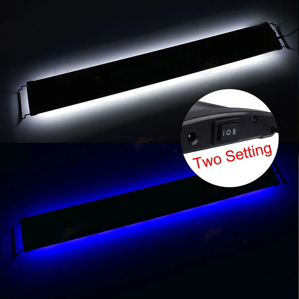 Aquarium Light LED 120cm Full Spectrum Aqua Plant Fish Tank Bar Lamp ...