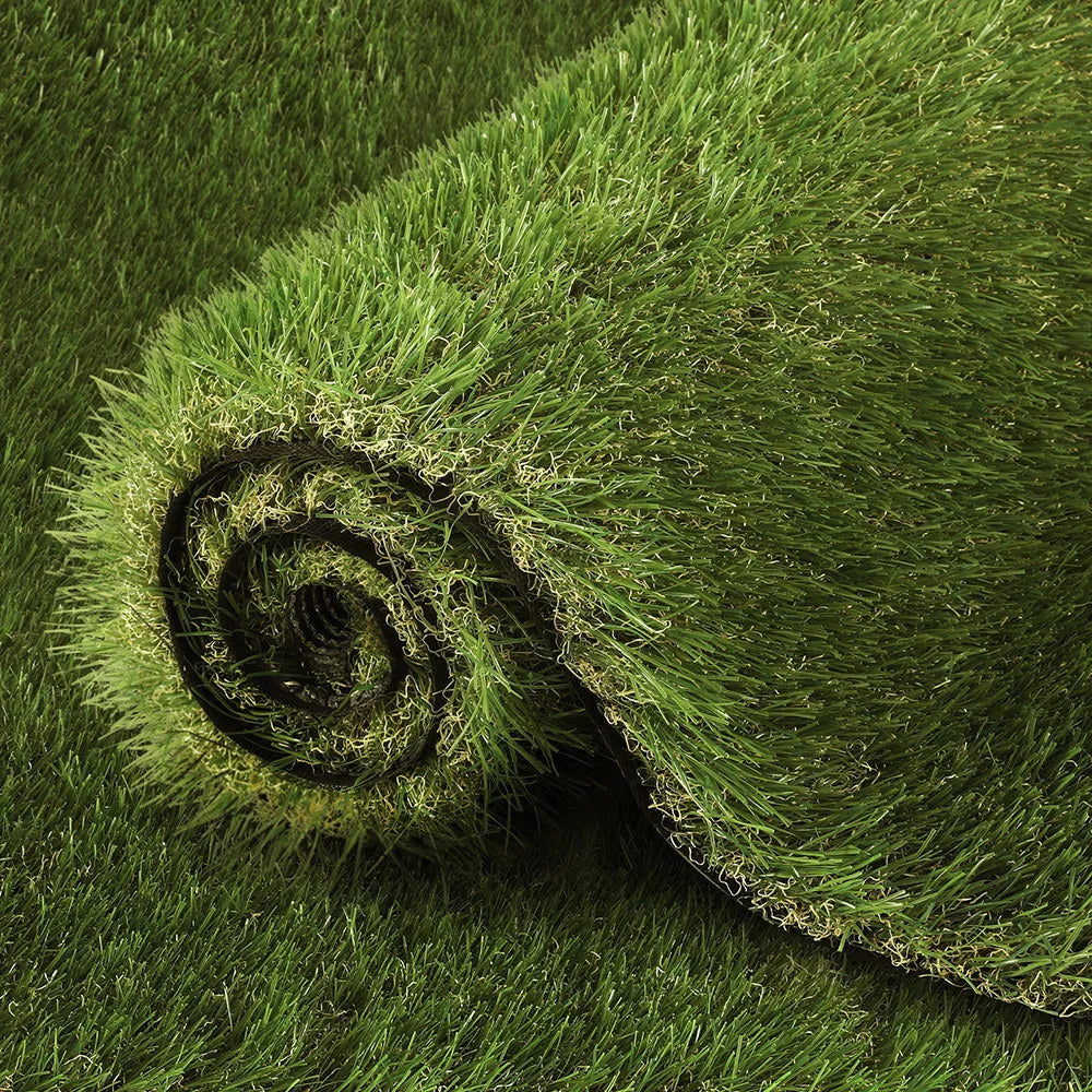 Artificial Grass 45mm 1M x 10M Synthetic Fake Lawn Turf Plastic Plant ...