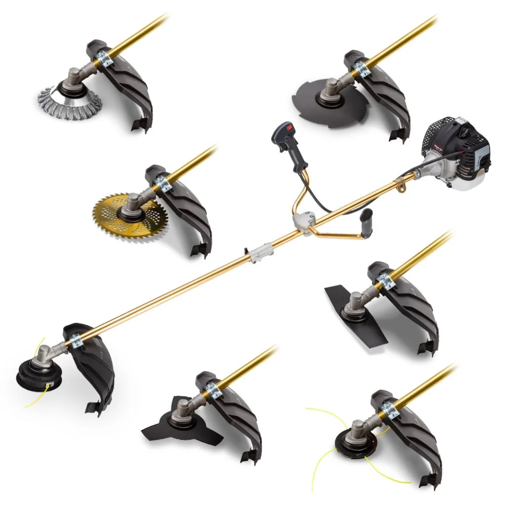 Baumr-AG 65CC Brushcutter Whipper Snipper Trimmer Brush Cutter Multi P ...