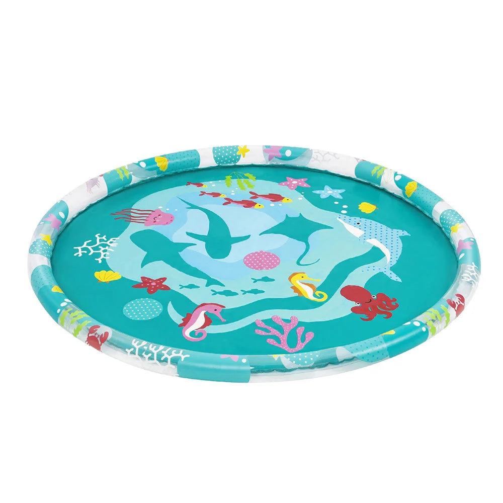 Bestway Kids Inflatable Pad Round Splash Pool Sprinkler Spray Toys Mar ...