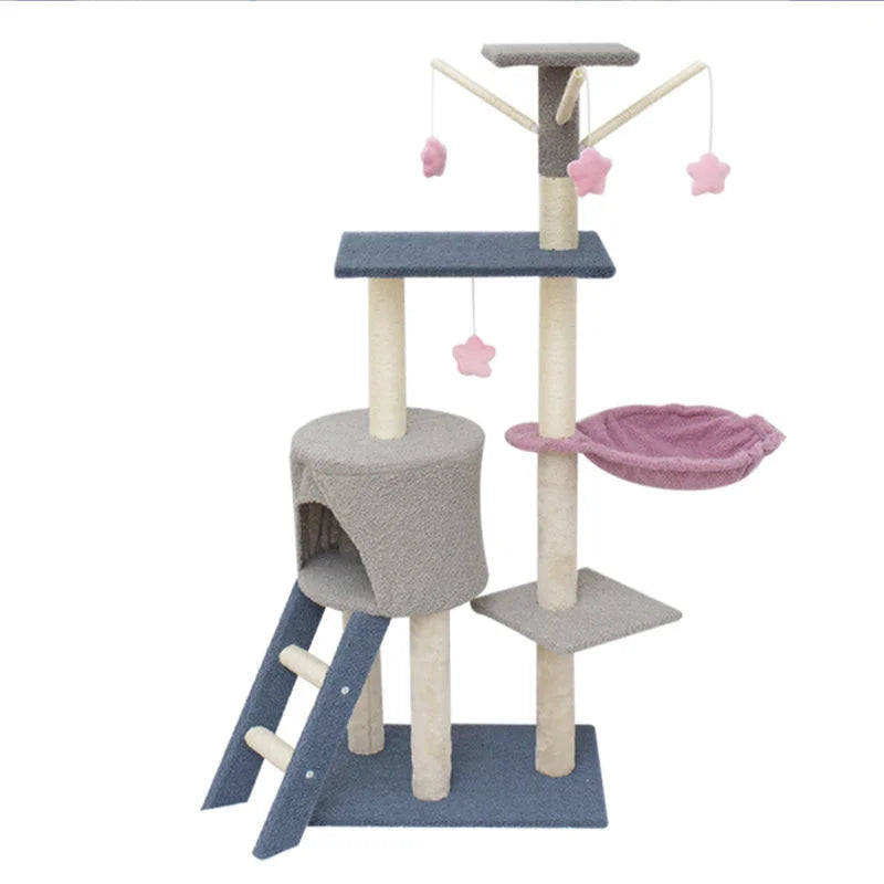 Cat Tree Tower Scratching Post House Bed – Home My Garden