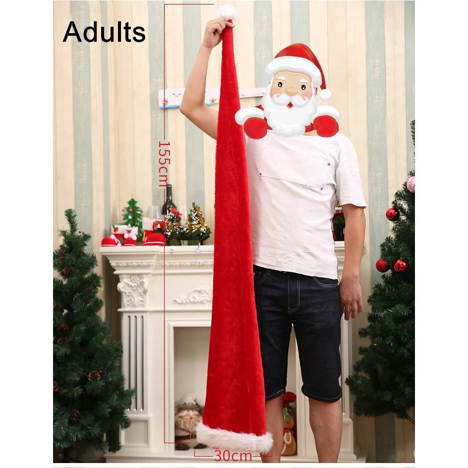Christmas Unisex Adults Kids Novelty Hat Xmas Party Cap Santa Costume ...