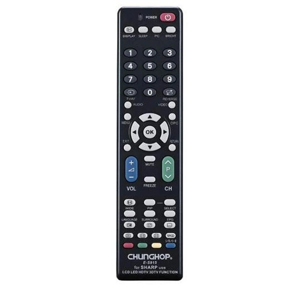 Chunghop Universal TV Remote Control Compatible with Sharp LCD Smart H ...