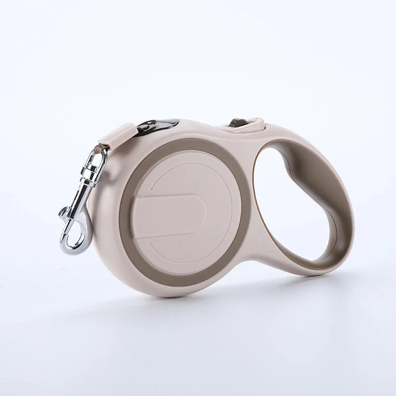 Coffee 5M Pet Leash Retractable - Tangle-Free, Extendable Pet Leash fo ...
