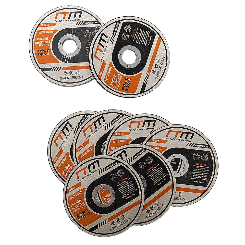 Cutting Discs 125mm 5" Angle Grinder Metal Cut Off Wheel Thin 100 x ...