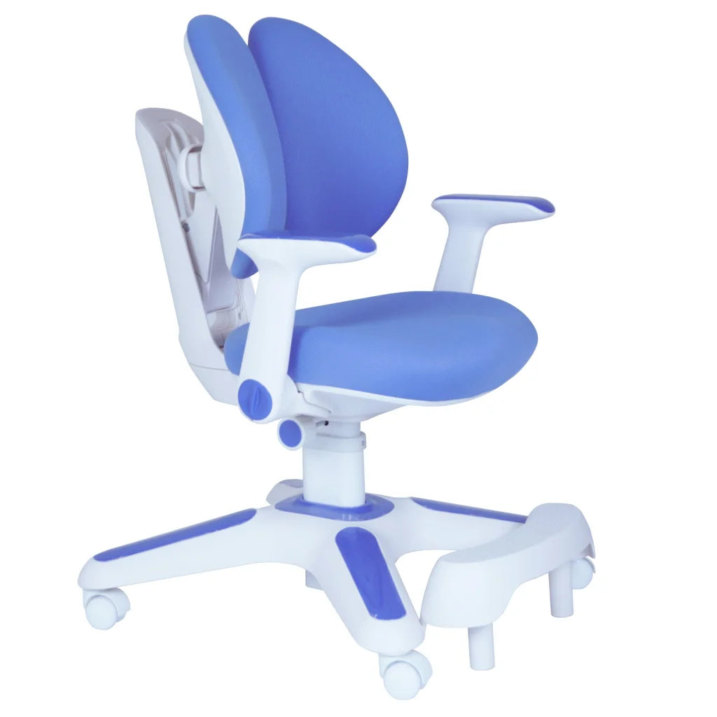 Ergonomic Children Kids Study Chair Set Height Adjustable - Blue – Home ...