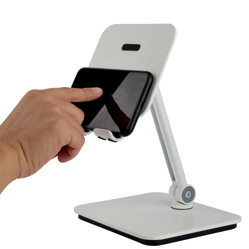 Full Motion 3 in 1 Smartphone Tablet and Notebook Holder - White – Home ...