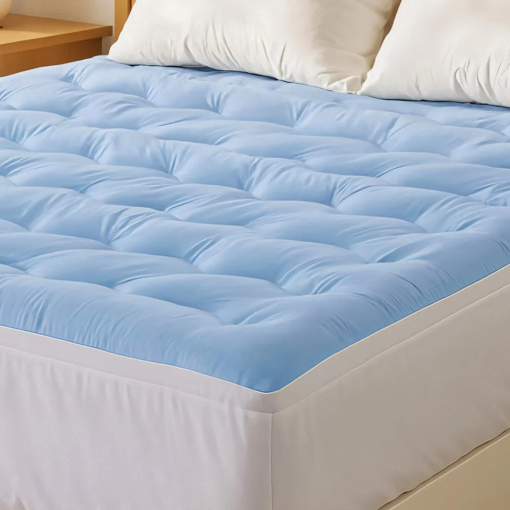 Giselle 5cm Mattress Topper Pillowtop toppers Double-Sided Double ...