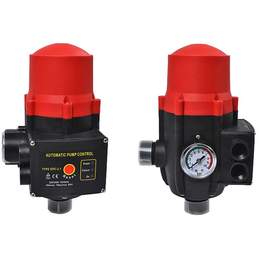 HydroActive Automatic Water Pump Controller Pressure Switch Electric E ...