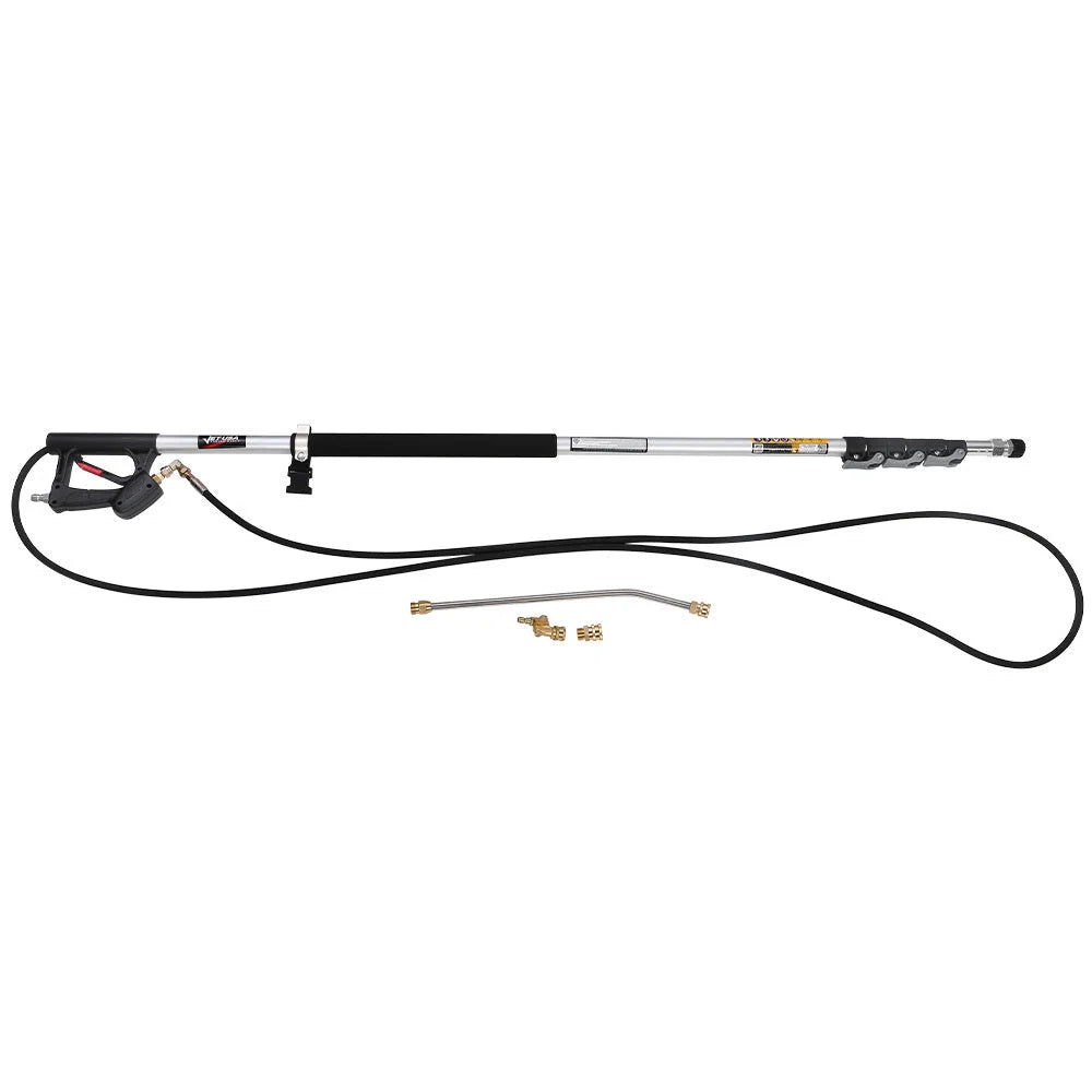 Jet-USA 4000PSI 5.5M Long Telescopic Universal Pressure Washer Cleaner ...