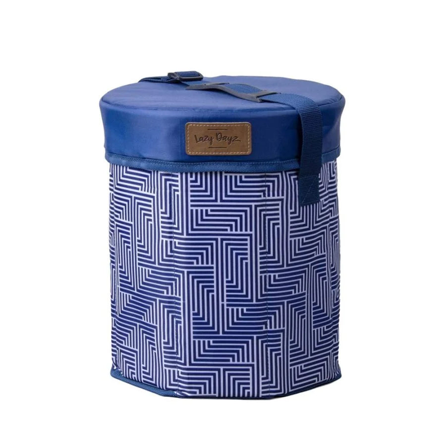 Lazy Dayz Insulated Cooler Stool - Makena – Home My Garden