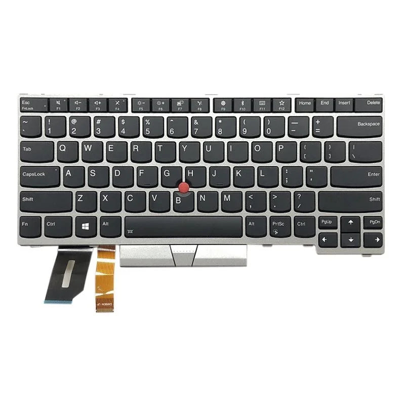 Lenovo Thinkpad E480 L480 L380 T480S Backlit Keyboard - Silver – Home ...