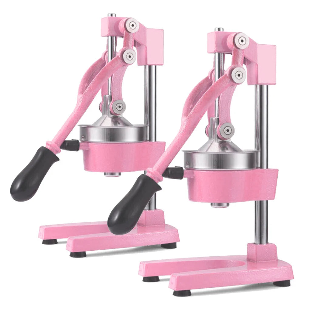Manual Juicer Set Premium 2X Commercial Hand Press Juice Extractor Squ ...