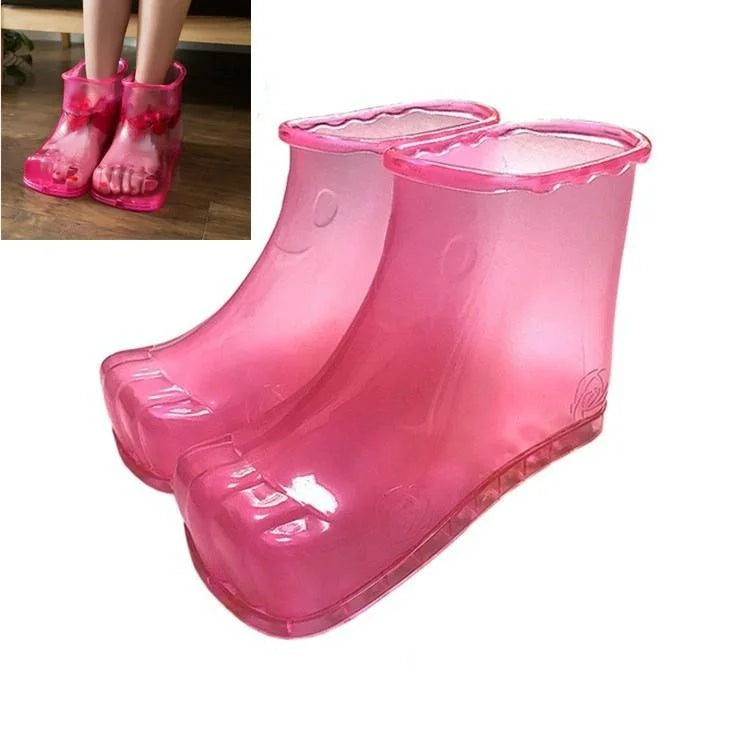 Portable Plastic Bubble Foot Bucket 16.5Cm Height Fits Size 42 Shoes ...