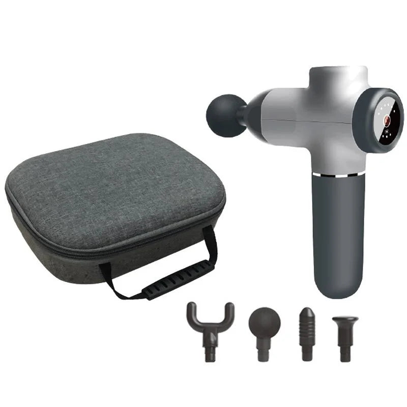 Portable Rechargeable Muscle Massager - Grey Handbag – Home My Garden