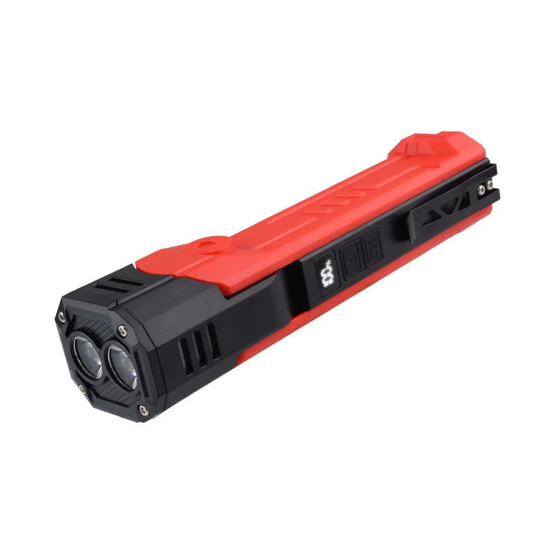 Red Flashlight Car Repair Light - LED Work Light , Magnetic Base, Powe ...