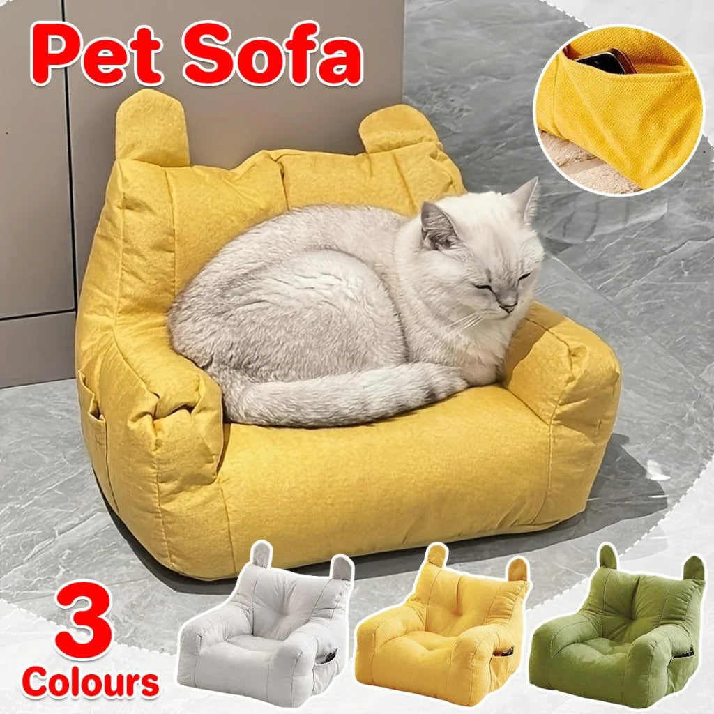 Small Sofa Chair Couch for Living Room Family Pet Furniture Comfortabl ...