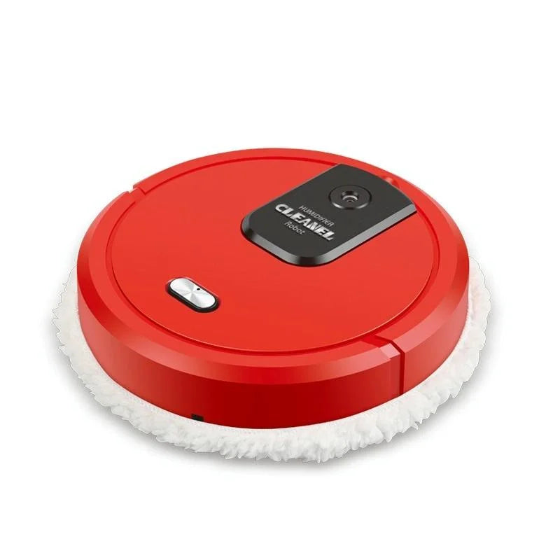 Smart Mopping Robot with Humidifier & Aroma Diffuser - Red – Home My Garden