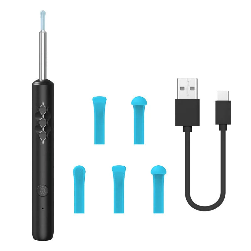 Smart Visual Ear Cleaner with HD WiFi Camera - Gentle Silicone Tips, U ...