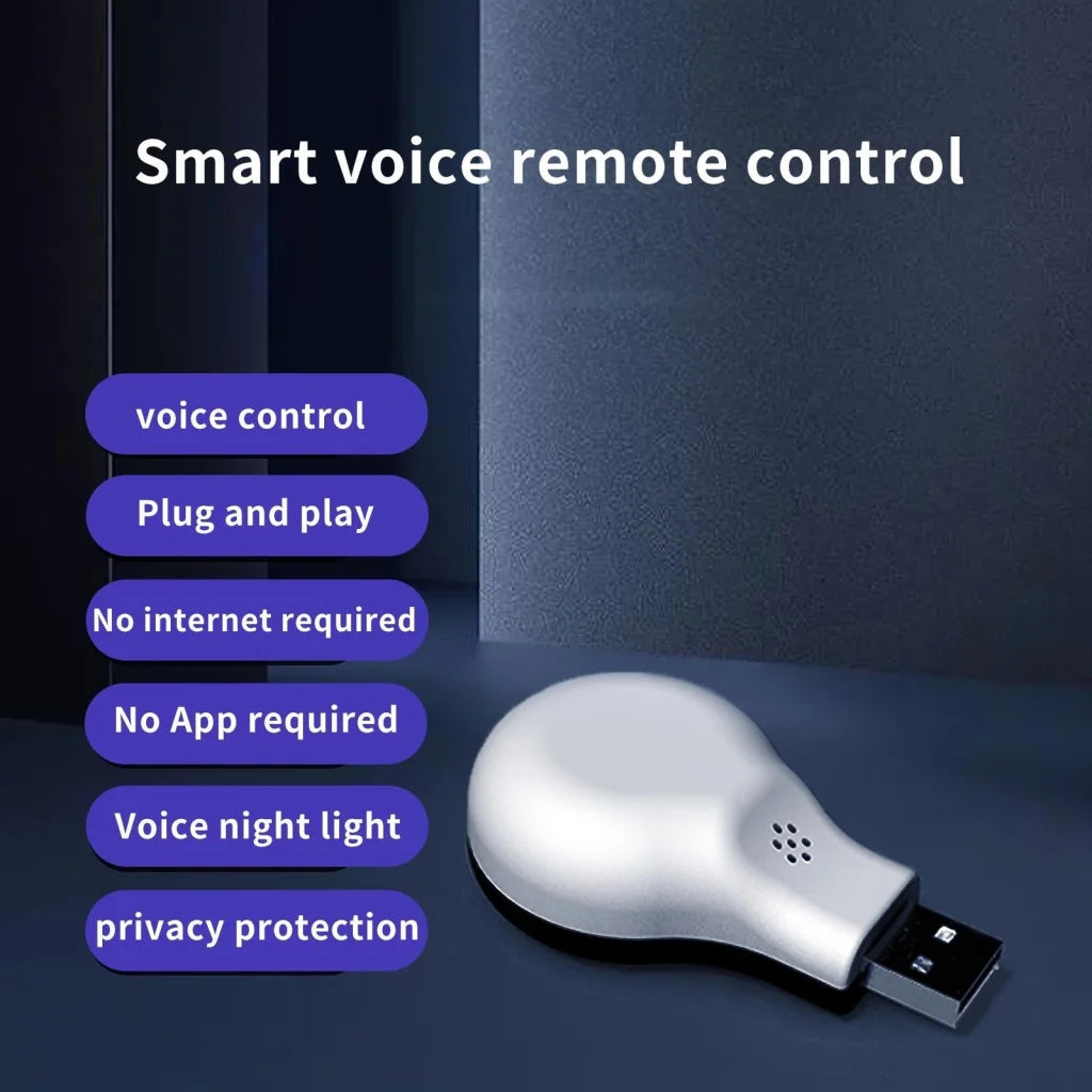 Smart Voice Remote For Air Conditioner And Tv Control With Night Light ...