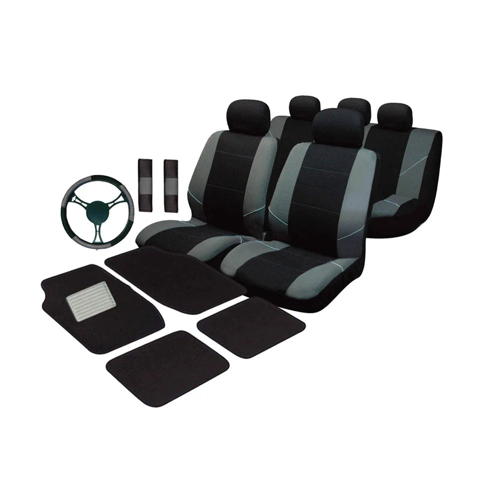 Universal Ultimate Car Accessories Value Pack - Grey – Home My Garden