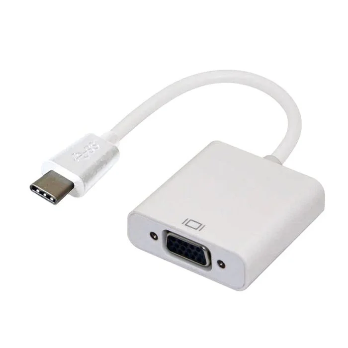 USB-C to VGA Adapter ASTROTEK Thunderbolt USB 3.1 Type C Male to Femal ...