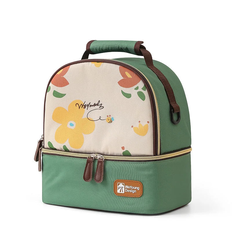Versatile Insulated Breast Milk Cooler & Lunch Backpack - Waterproof ...