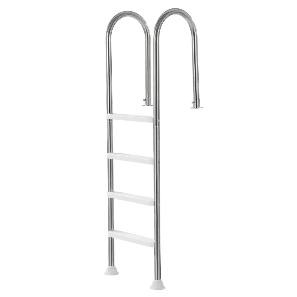 VEVOR 4-Step Stainless Steel Pool Ladder of 2 Handrail for 1371.6 mm D ...