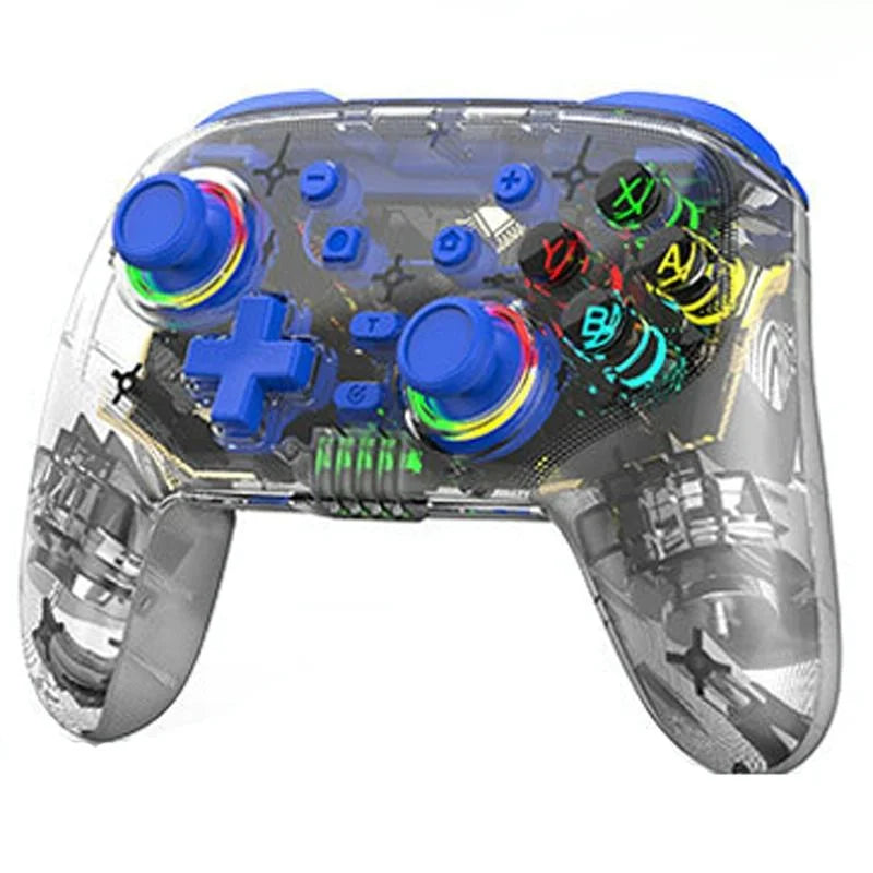 Wireless Dual Vibration Gamepad for Ps3 / Ps4 with Rgb Lights - Blue ...